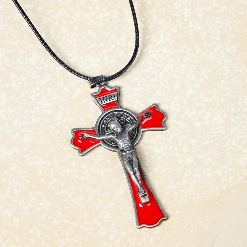 Christianartworkshop Classic Style Multicolor of Crucifix Divine Prote ...