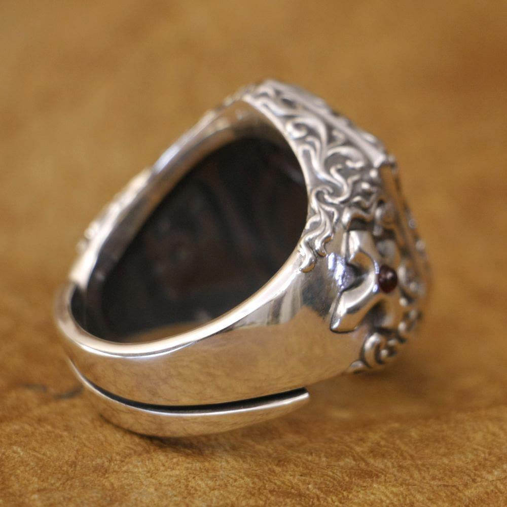 Christianartworkshop Vintage 925 Sterling Silver Thorned Heart Cross ...